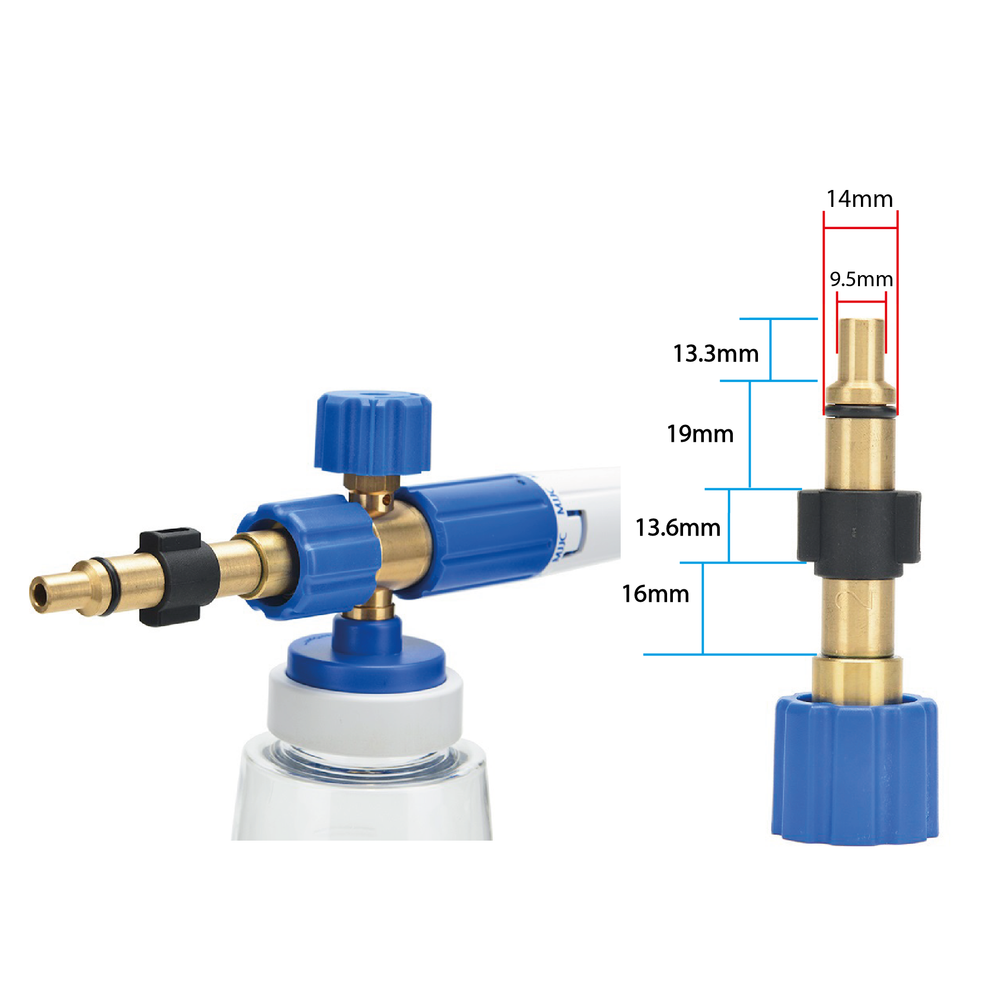 MJJC Foam Cannon S V3 - Aldi Pressure Washer (Snow Foam Lance Gun ...