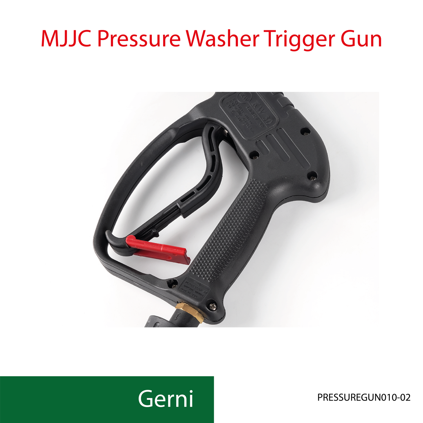 Gerni - MJJC Light Weight Pressure Washer Short Trigger Spray Gun ...